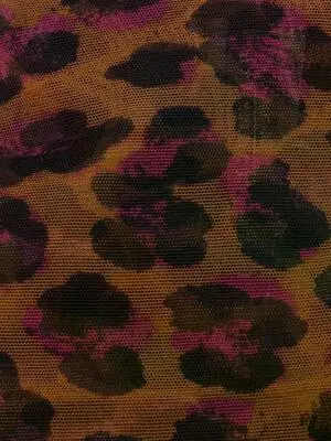 LAURA URBINATI Leopard-print Lace-trim Briefs