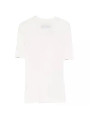 MARCCAIN Ribbed T-shirt - White