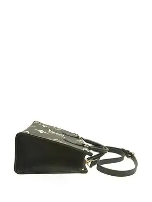 LOUIS VUITTON Bicolor Monogram Empreinte Giant Onthego Pm Satchel