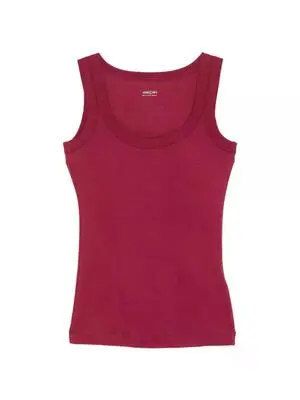 MARCCAIN Mon Cherry Ribbed Tank Top - Red