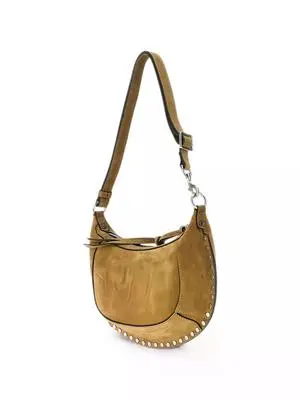 Isabel Marant Étoile Oskan Moon Stud-embellished Shoulder Bag