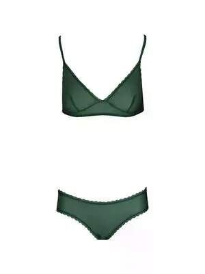 LAURA URBINATI Scalloped-trim Briefs