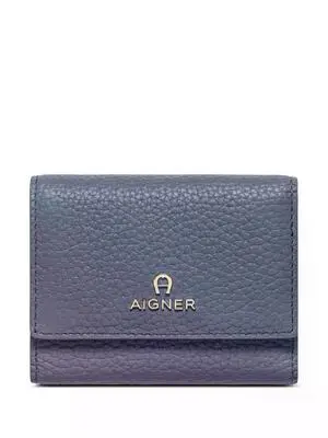 AIGNER Ivy Logo-plaque Wallet - Blue