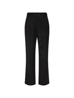 Posse Elspeth Pintuck Trousers With Tassel Belt