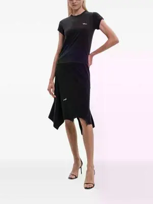Vetements Asymmetric Midi Skirt