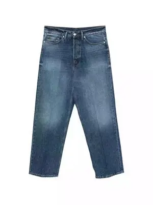 NINE:INTHE:MORNING Icaro Faded Straight-leg Jeans - Blue