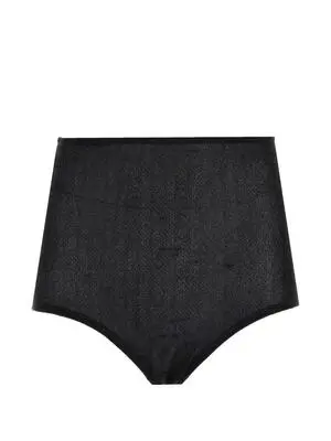 LAURA URBINATI High-waisted Briefs - Black