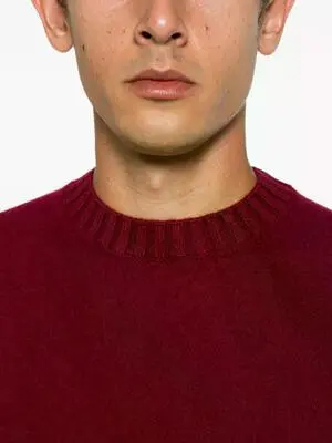 MAGAZZINO RICAMBI Ribbed-trim Crew Neck Sweater