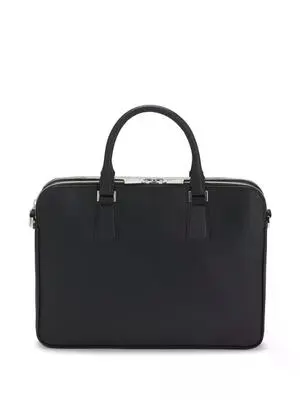 BOSS Leather Briefcase With Adjustable Shoulder Strap