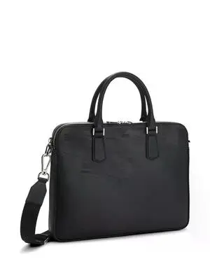 BOSS Leather Briefcase With Adjustable Shoulder Strap