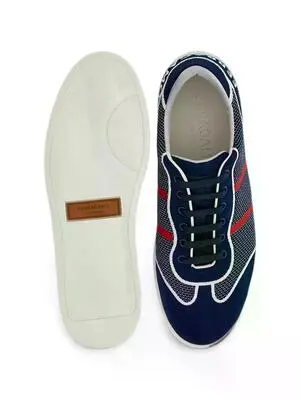 FERRAGAMO Logo-print Panelled Sneakers