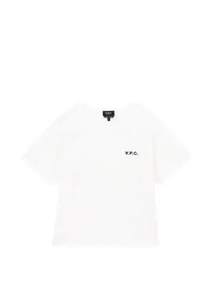 A.p.c. Logo-print T-shirt - White