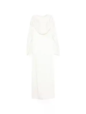 Stella McCartney Draped Cape-style Dress - Neutrals