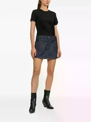 Helmut Lang Knotted Baby Tee