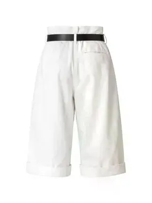 Y’s Belted Paperbag-waist Trousers