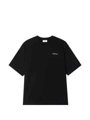 Off-White Arrows Logo-print T-shirt - Black