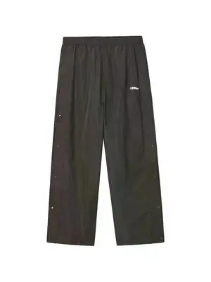 Off-White Diagonals-motif Track Pants - Grey