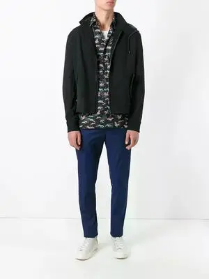 LANVIN Slim-fit Chino Trousers - Blue