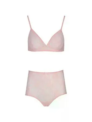 LAURA URBINATI Floral-lace Bra