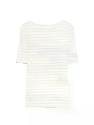 MARCCAIN Striped T-shirt - Neutrals
