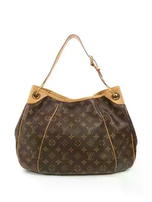 LOUIS VUITTON Monogram Galliera Pm Tote Bag - Brown