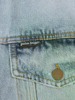 Palm Angels Sunset Denim Jacket - Blue