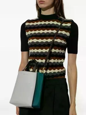 Marni Museo Mini Leather Tote Bag