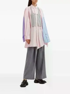 ENFOLD Layered Panelled Shirt