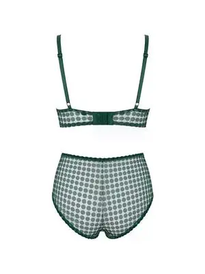 LAURA URBINATI Polka-dot Tulle Briefs