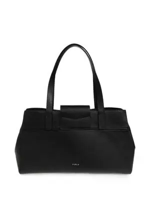Furla Large Amelia Leather Shoulder Bag