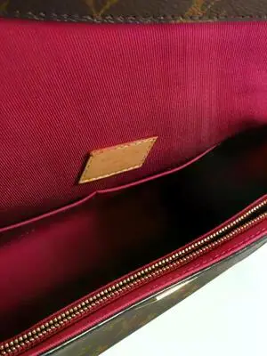 LOUIS VUITTON Monogram Canvas Cluny Bb Satchel - Brown
