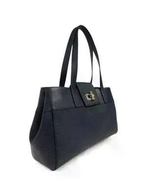 Furla Large Amelia Leather Shoulder Bag