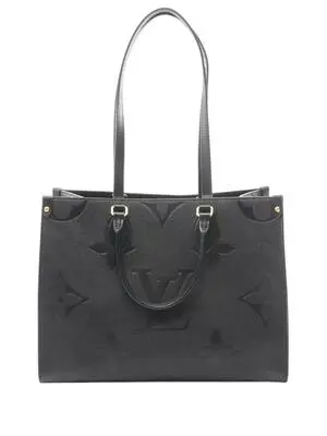 LOUIS VUITTON 2021-2026 Monogram Empreinte Onthego Mm Satchel - Black