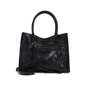 Balenciaga Le City Mini Tote Bag - Black