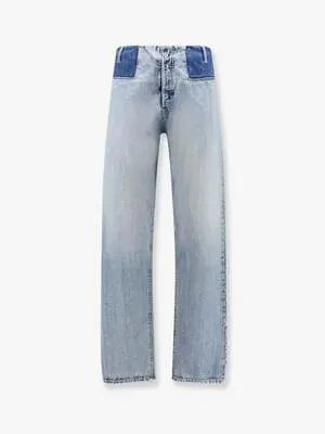 MAISON MARGIELA Patchwork Effect Jeans - Black