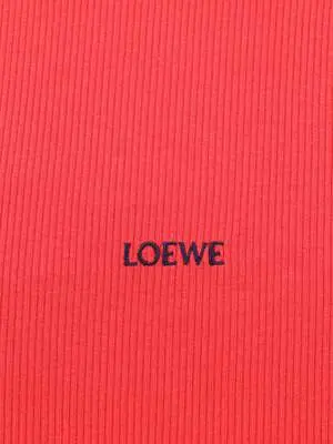 Loewe Embroidered Logo Cotton Tank Top