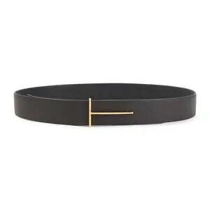 TOM FORD Calf Leather Belt - Brown