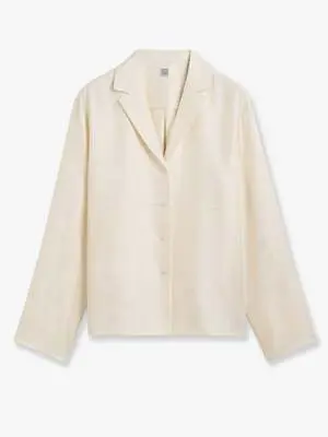 TOTEME Silk Shirt - Cream