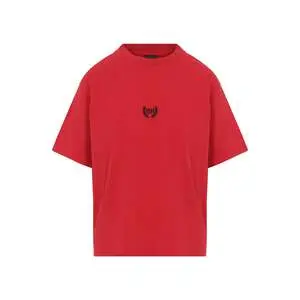 Balenciaga Medium Fit T-shirt - Red