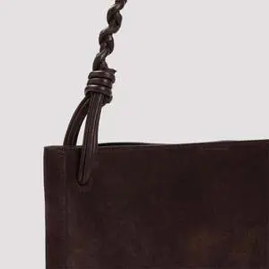 JIL SANDER Tangle Silm Bag - Brown