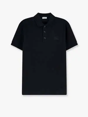 Burberry Cotton Polo Shirt - Black