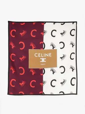 Celine Silk Foulard - Multicolor