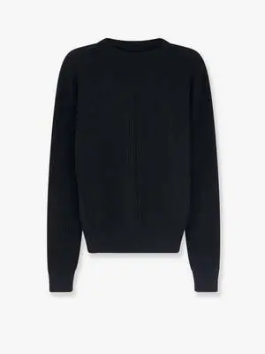Rick Owens Virgin Wool Sweater - Black