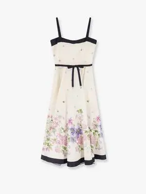 Dior Printed Silk Dress - Multicolor