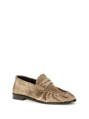 Saint Laurent Le Loafer Suede Loafers