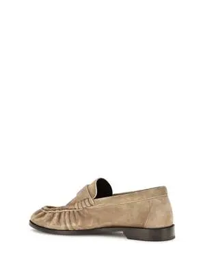 Saint Laurent Le Loafer Suede Loafers