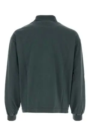 Prada Petrol Blue Cotton Polo Shirt
