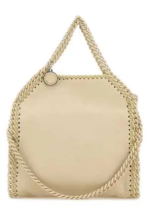 Stella McCartney Cream Shaggy Deer Mini Falabella Handbag - Yellow