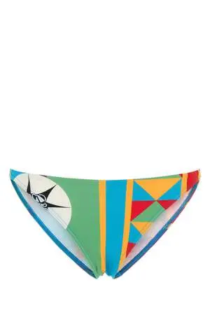 Loewe Printed Stretch Nylon Bikini Bottom - Multicolor