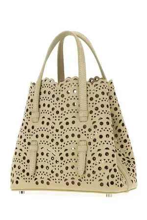 Alaïa Sage Nubuck Mina 20 Handbag - Green
